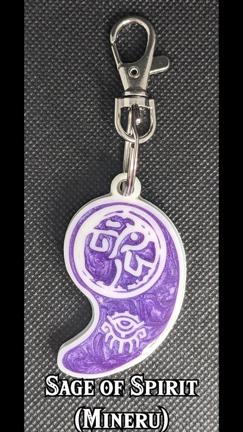 The Legend of Zelda: Tears of the Kingdom Secret Stone Keychains - Etsy