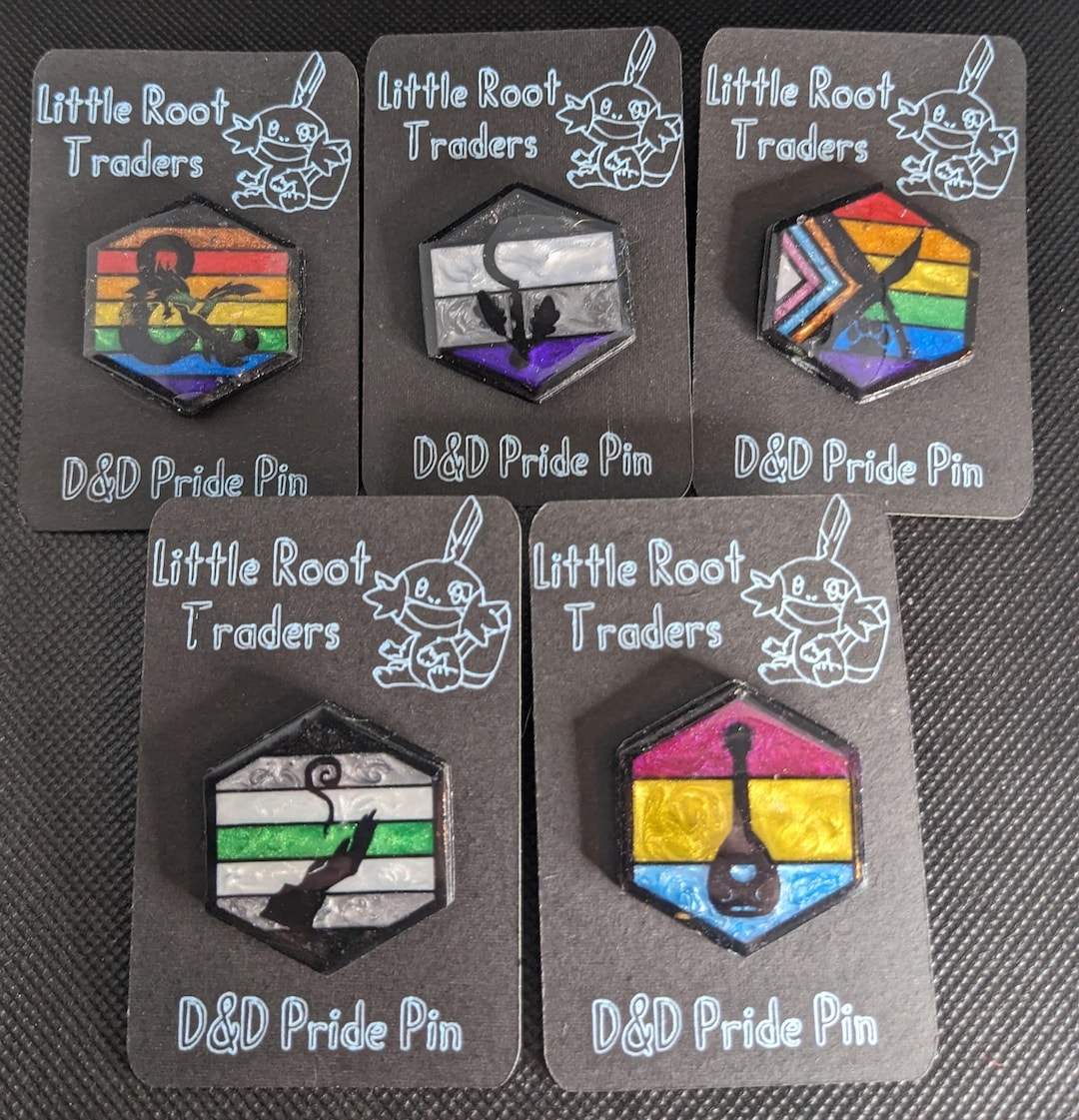Custom D&D Class Pride Pin 1.25" - Etsy