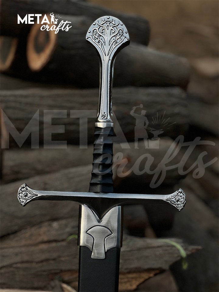 Lord of the Rings: Anduril, the Sword of King Elessar, Battle Ready ...