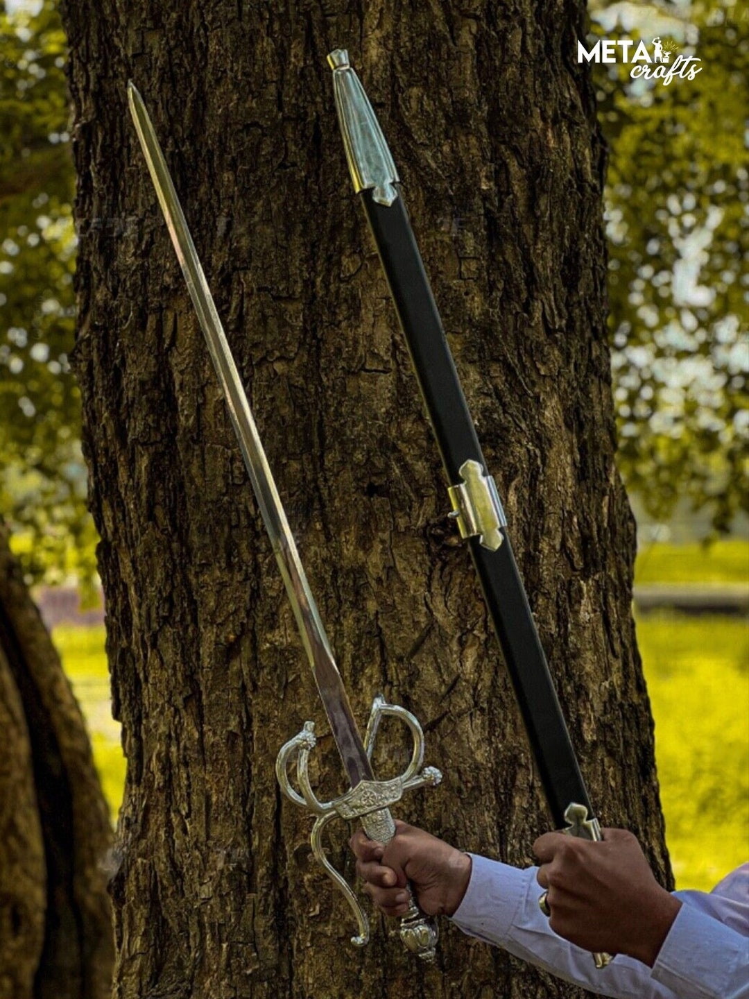 Hand Forged Legend of ZORRO Rapier Sword With Scabbard - Etsy