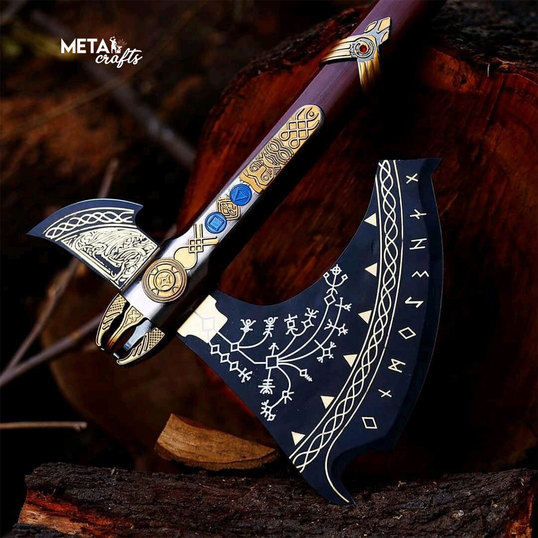 God of War Axe, Leviathan Axe, Kratos Axe, God of War Ragnarok VIKING ...
