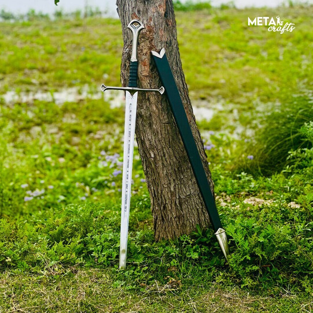Handmade Anduril Sword the Lord of the Rings Aragorn's - Etsy