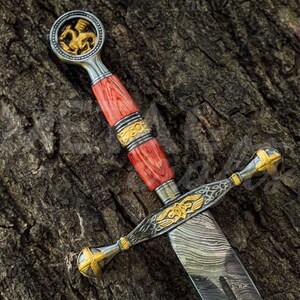 Hercules Sword by Marto DAMASCUS Steel Sword, Collectible Fantasy Sword ...