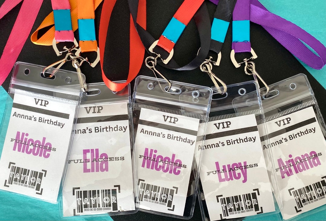 Taylor Swift VIP Pass, Eras Tour Party Girl Party, Party Favor, Taylor ...