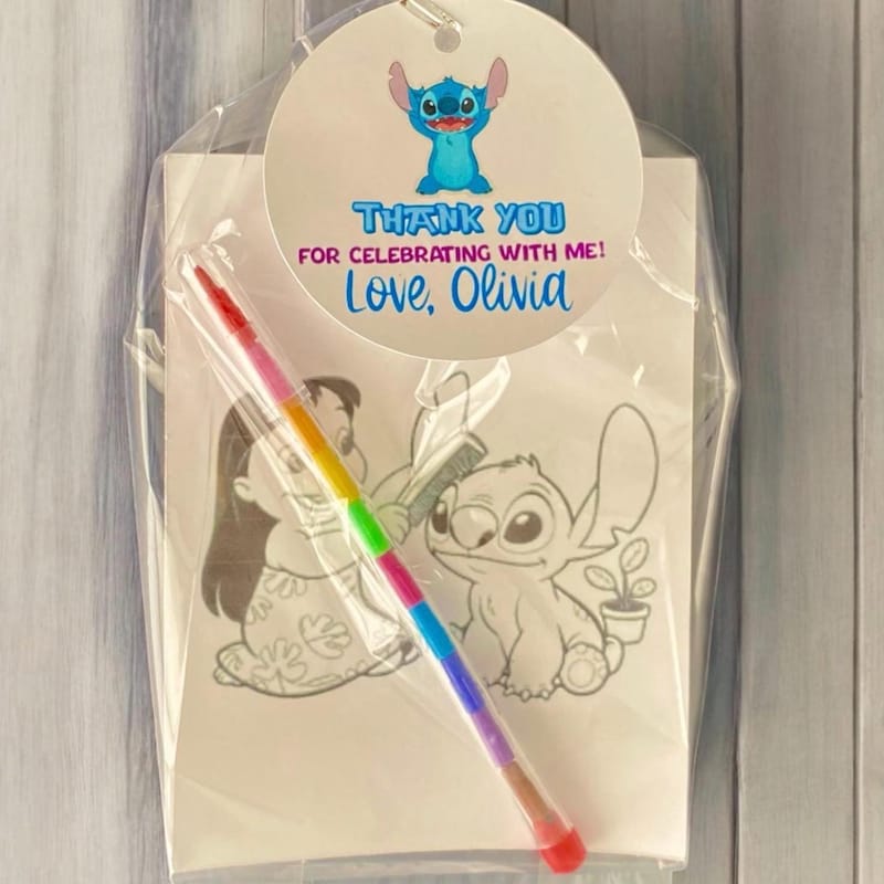 Party Favor Little Stitch - Etsy