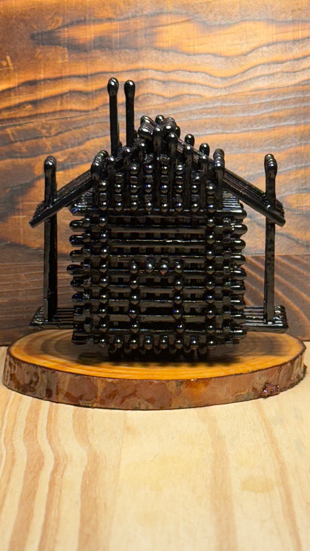 Matchstick House - BLACK ELITE (909707), Gift for Her, Gift for Him ...
