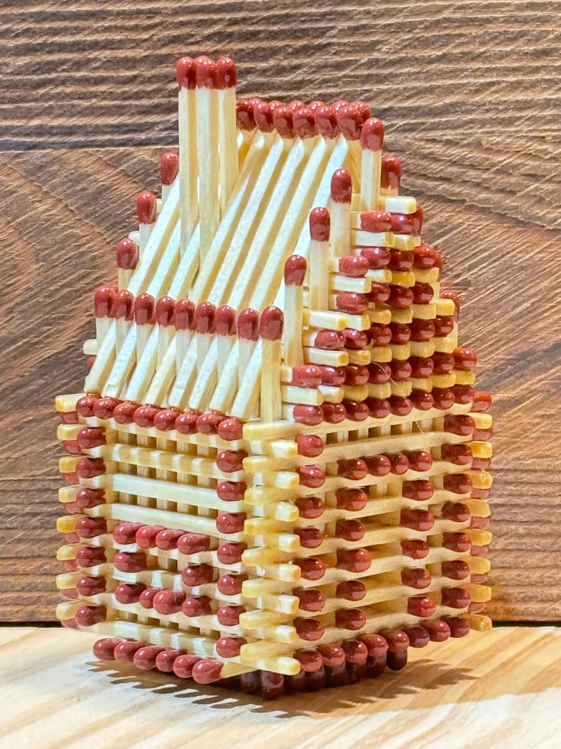 Matchstick House - Medium (347409) Gift for Him, Gift for Her, Gift for ...