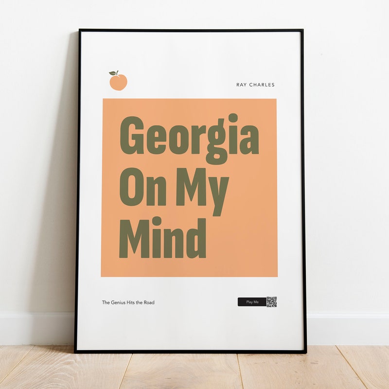 Georgia on My Mind - Etsy