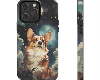 Corgi Phone Case Starry Baroo Pembroke and Cardigan Corgi - Etsy
