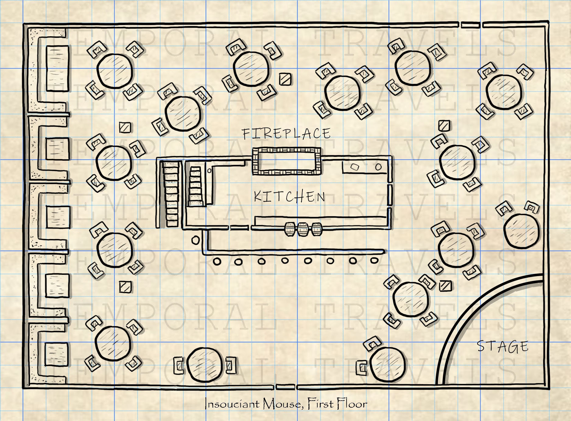 The Valmerian Chronicles Cloth Map: A Fantasy RPG Sandbox Campaign ...