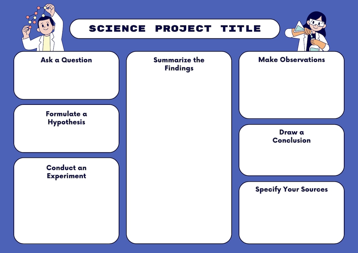 Science Project Title - Etsy