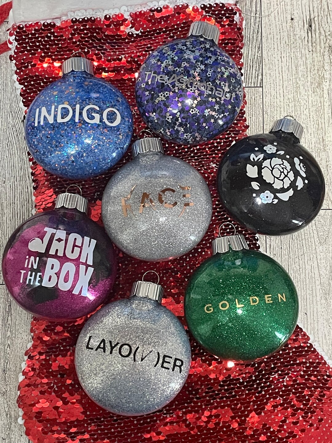 BTS Chapter 2 Solo Album Inspired Christmas Ornament Bundle - Indigo ...