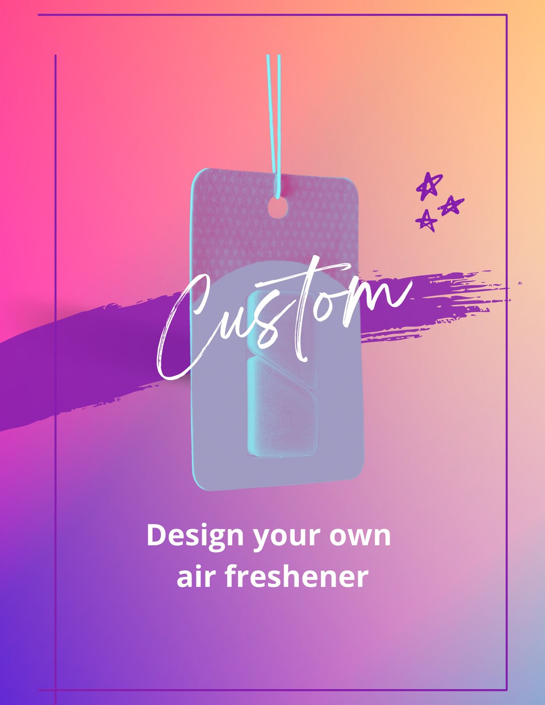 Custom Air Freshener - Etsy