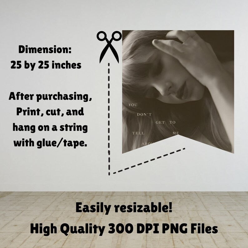 10 Printable the Tortured Poets Department Banners Swiftie TTPD Taylor ...