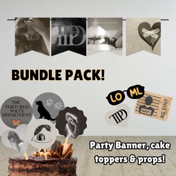 Ttpd Party Decorations - Etsy