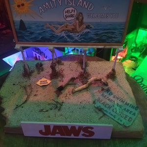 Jaws Amity Island Diorama - Etsy