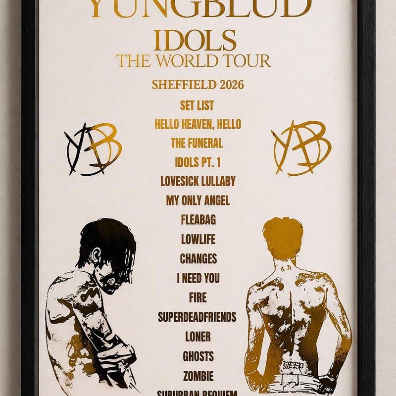 Music Tour Posters - Etsy UK