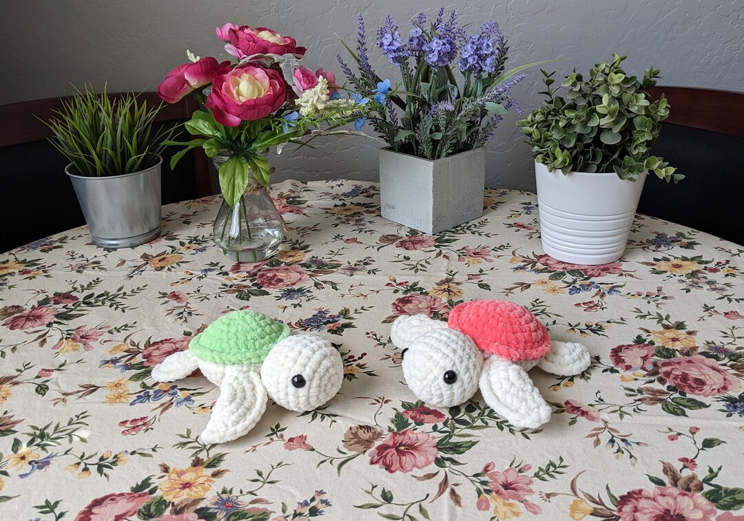 Small Amigurumi Crochet Sea Turtle - Etsy