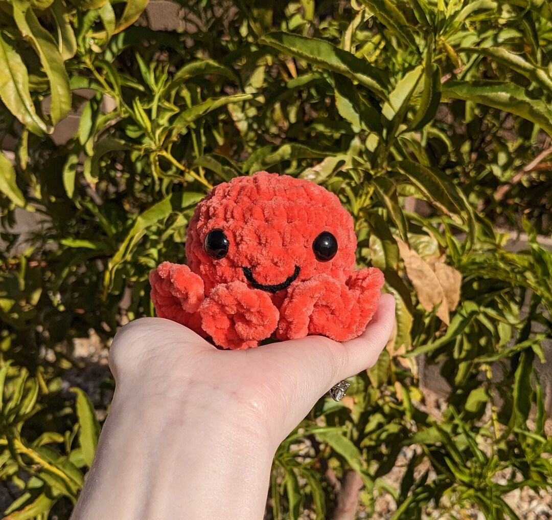 Crochet Mini Octo | No-sew Amigurumi Octopus Plush - Etsy