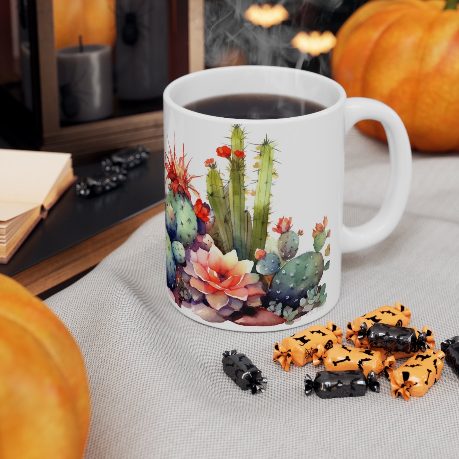 Cute Cacti Ceramic Mugs for Cactus Lovers Mug Shop - Etsy Canada