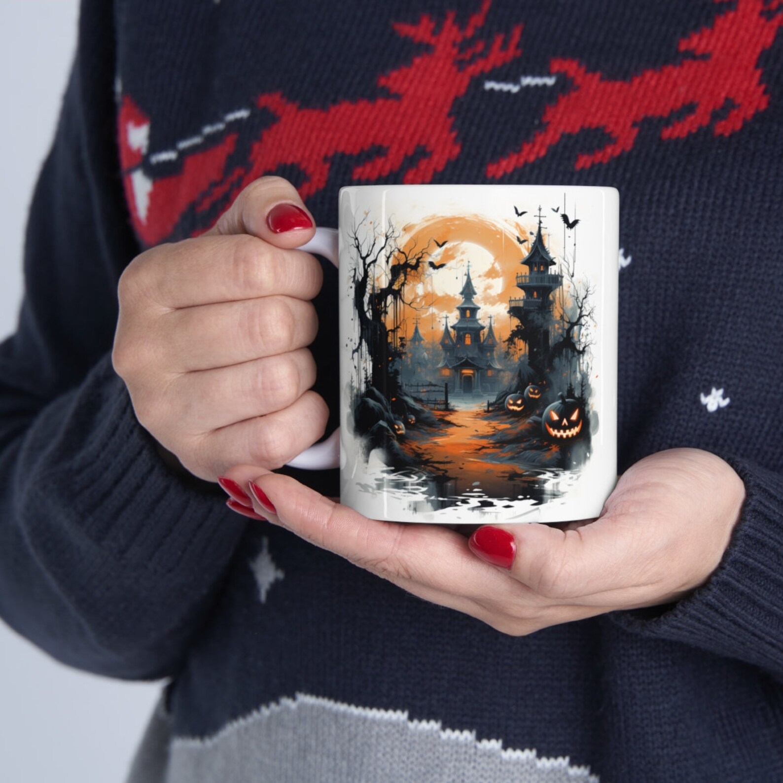 Spooky Halloweentown Mug Horror Film Club Cottagecore Decor - Etsy Canada