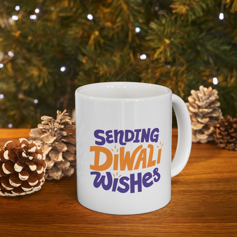 Fun Diwali Mug, Diwali Decoration, Hindu Festival mug gift - Etsy Canada