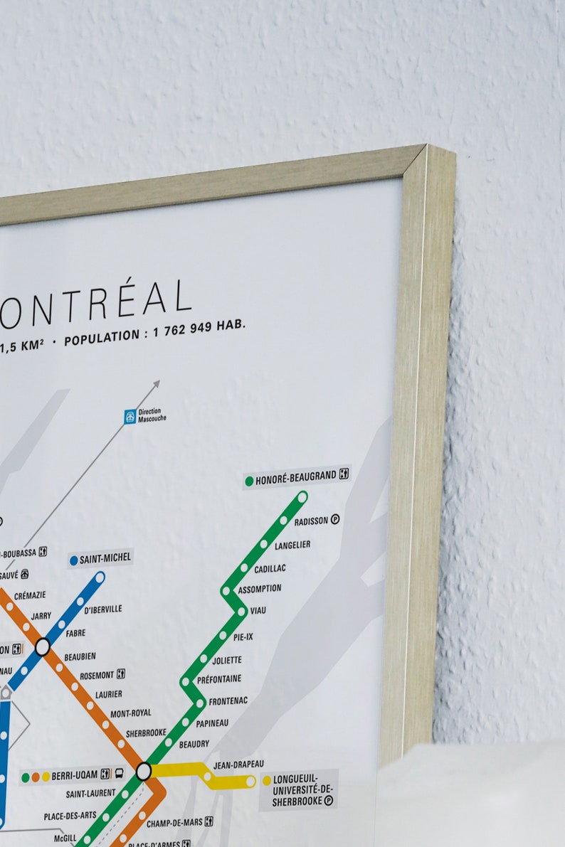 Official Poster of the Montreal Metro - Official Poster of the Montreal ...