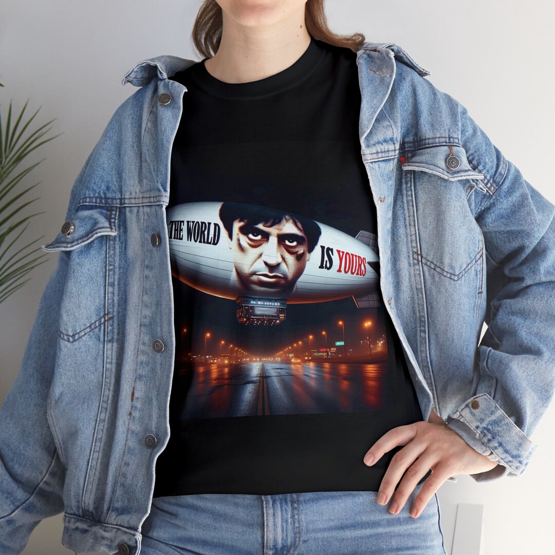 Scarface the World is Yours Blimp Shirt - Etsy