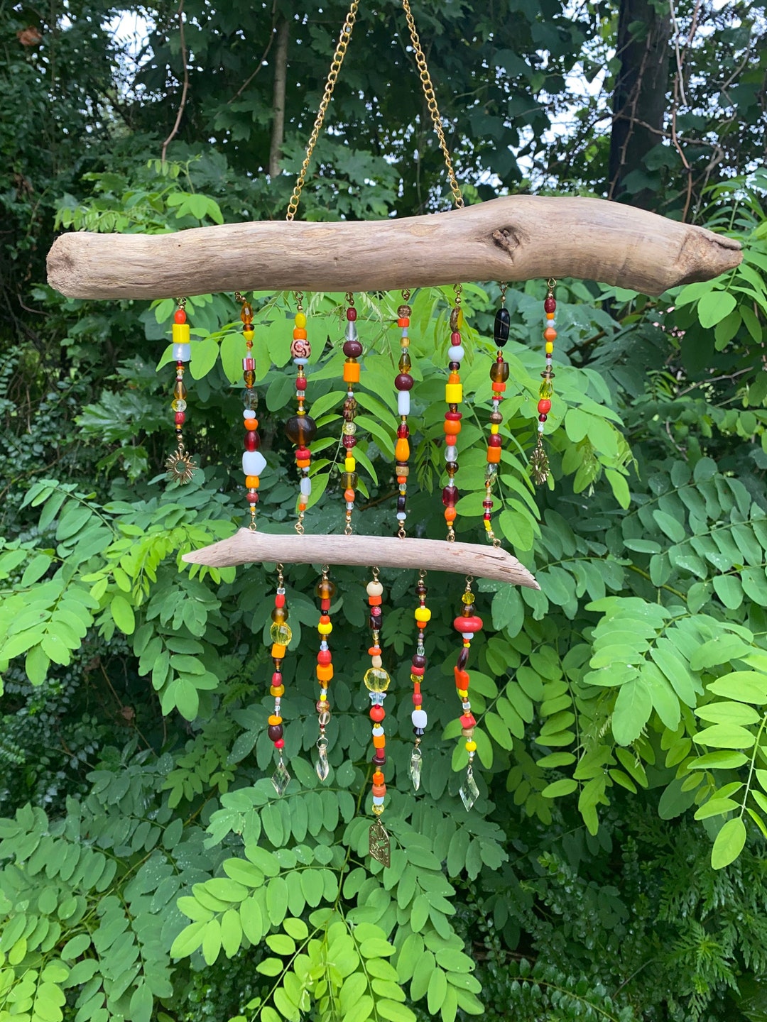 Sunset Hanging Suncatcher Art - Etsy