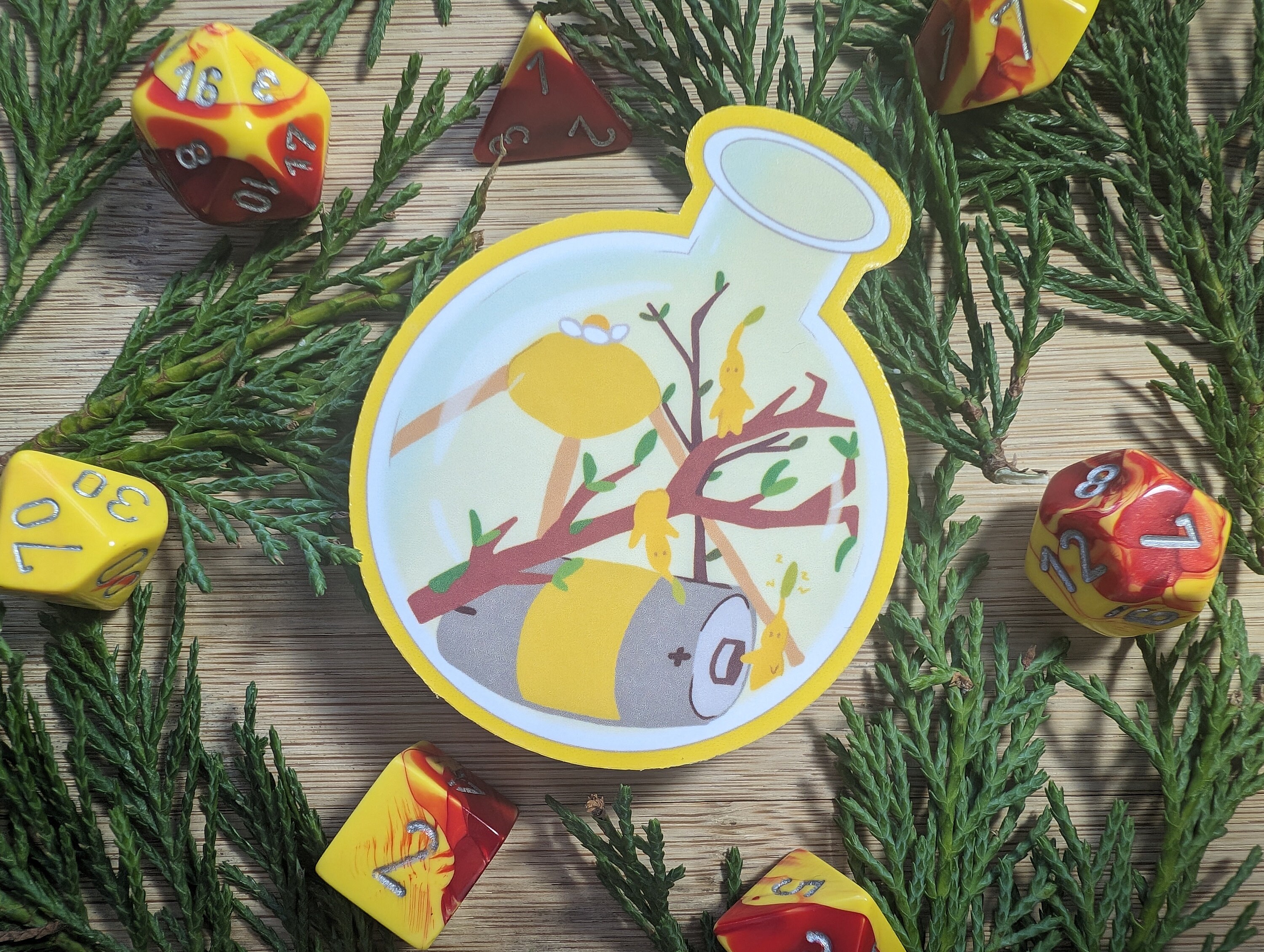 Pikmin Sticker Set 3in Stickers - Etsy