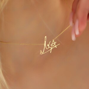 14k Gold Blackpink Signatures Necklace Blackpink Jewelry Kpop Best ...
