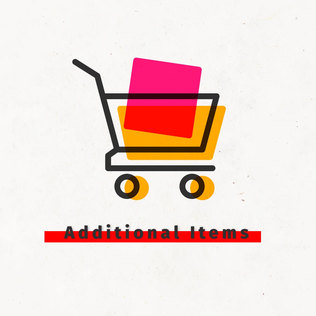 Additional Items - Etsy