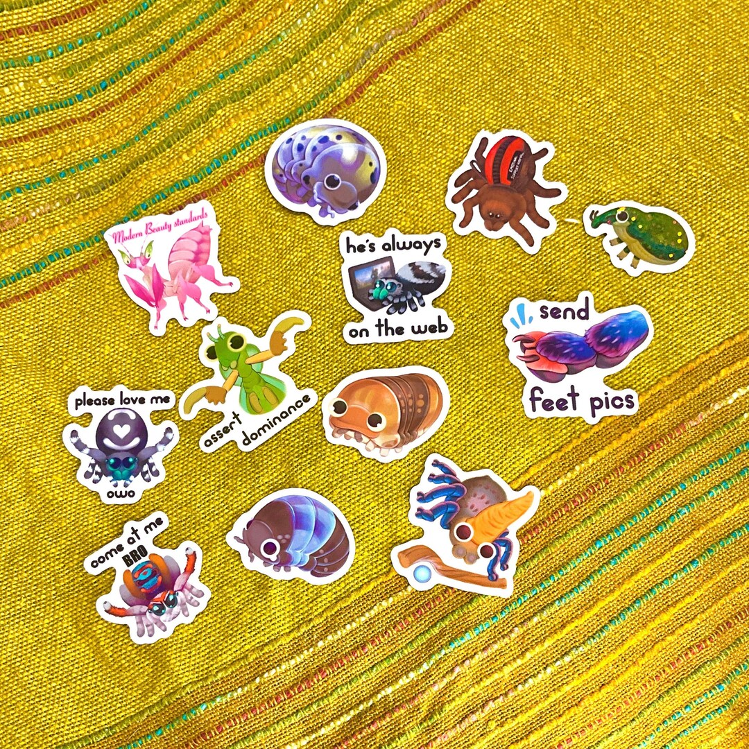 Bumper Pack - Every Bug Sticker Design! - Etsy