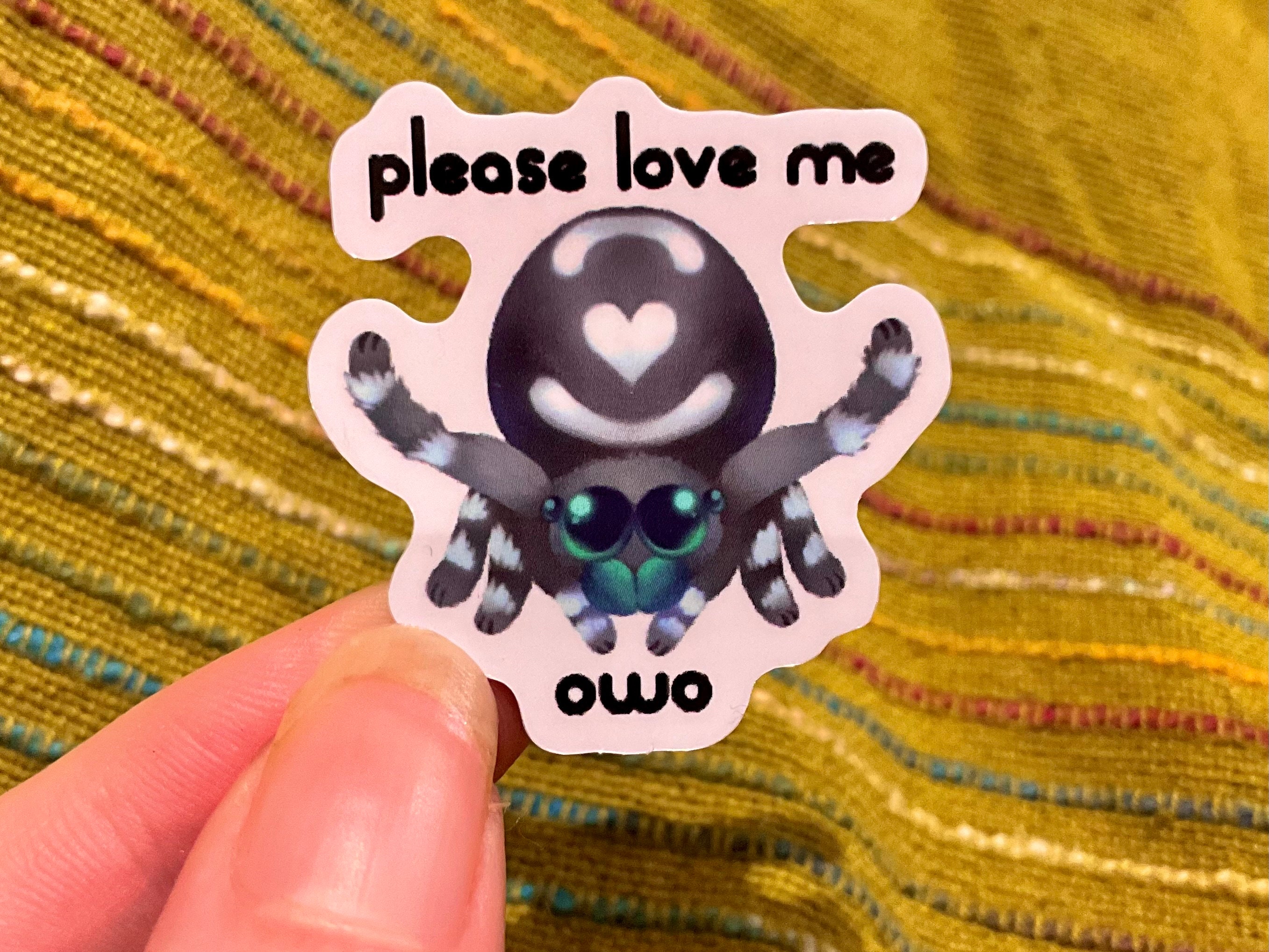 Jumping Spider Sticker Pack - Etsy