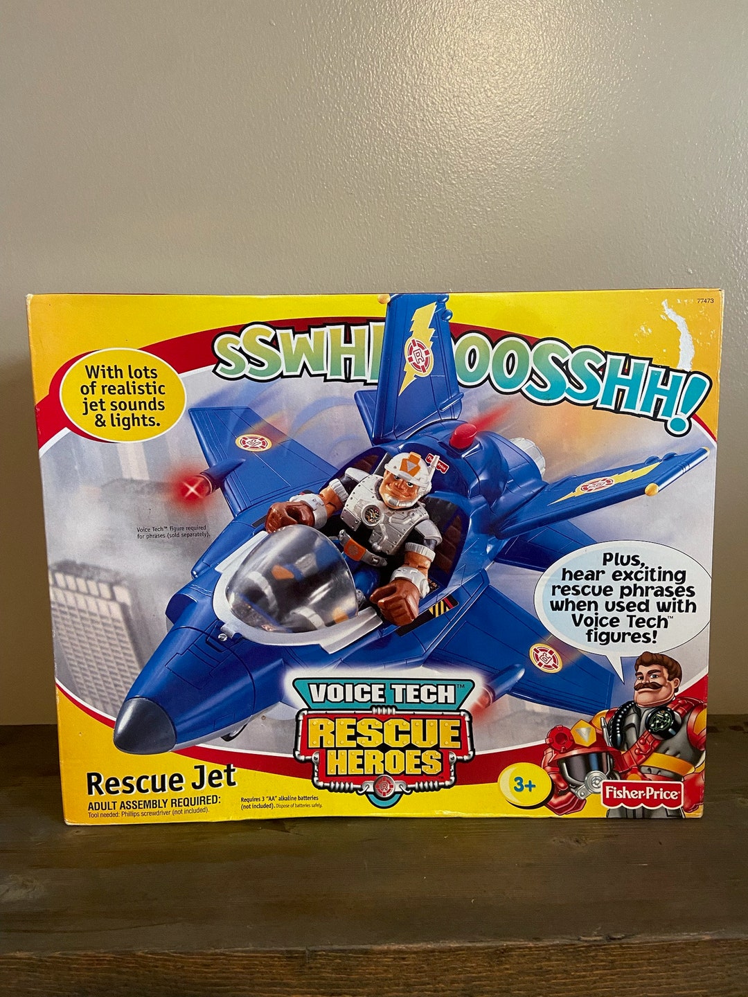 Vintage Rescue Heroes by Voice Tech Rescue Jet 77473 NIB - Etsy