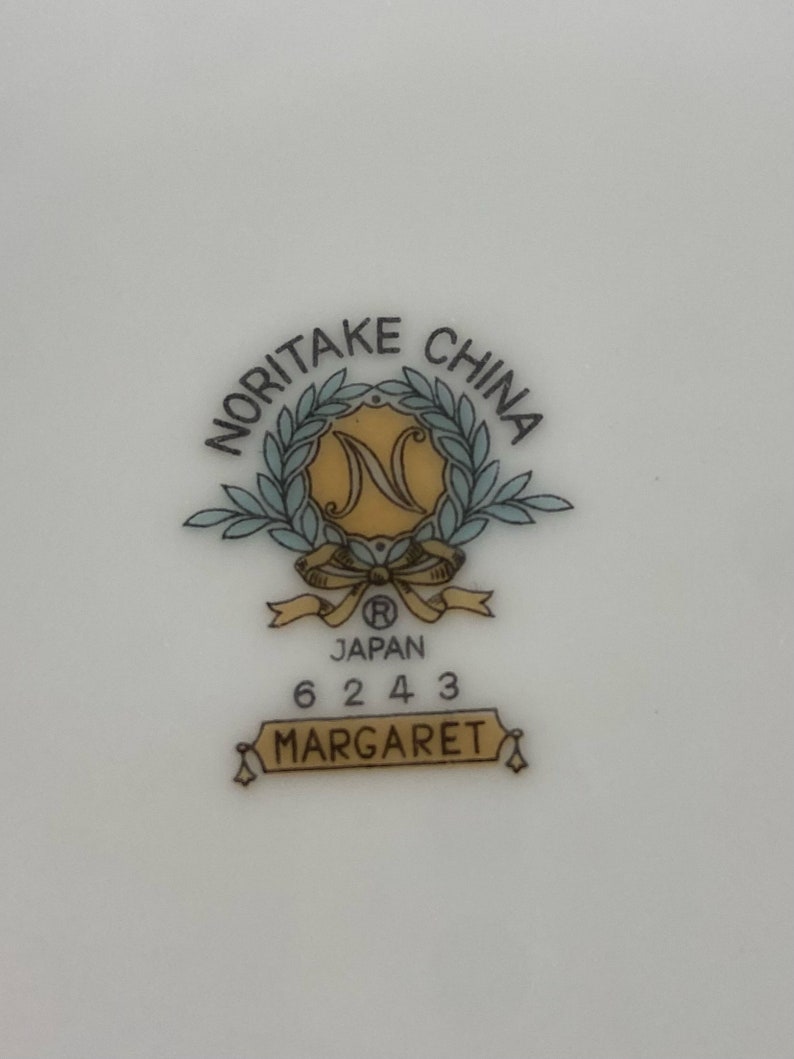 Vintage Noritake China Margaret Pattern #6243 Ninety Three Piece Set - Etsy