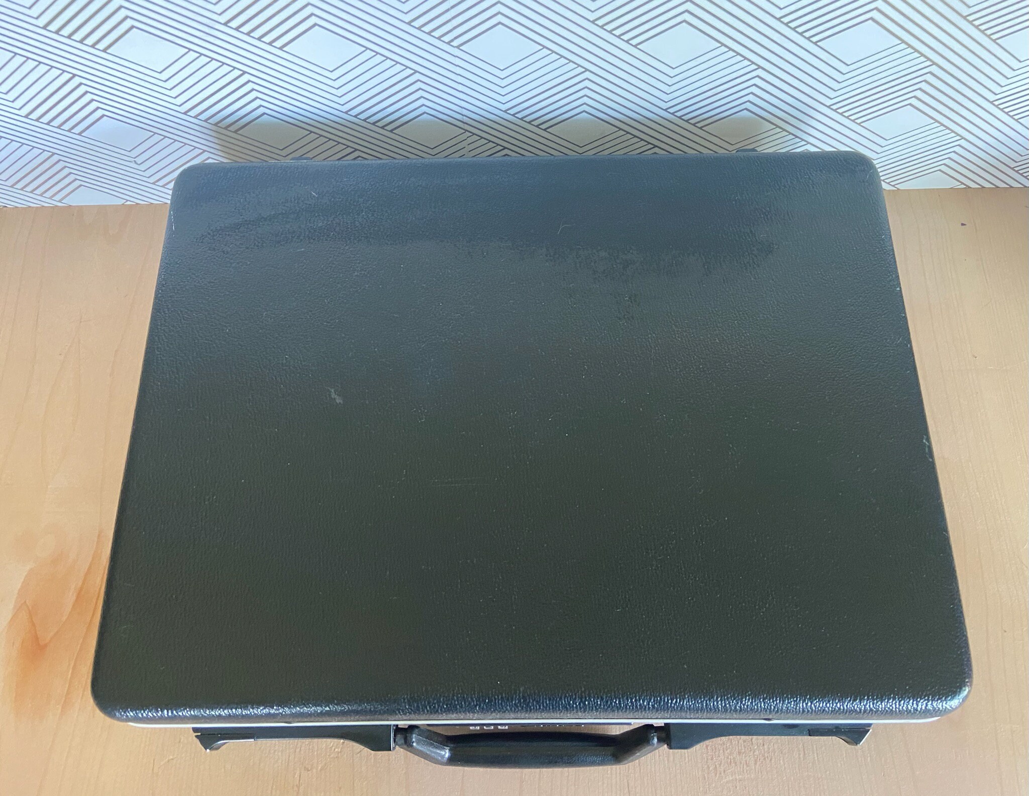 Vintage Echolac Black Hard Shell Combination Locking Briefcase ...