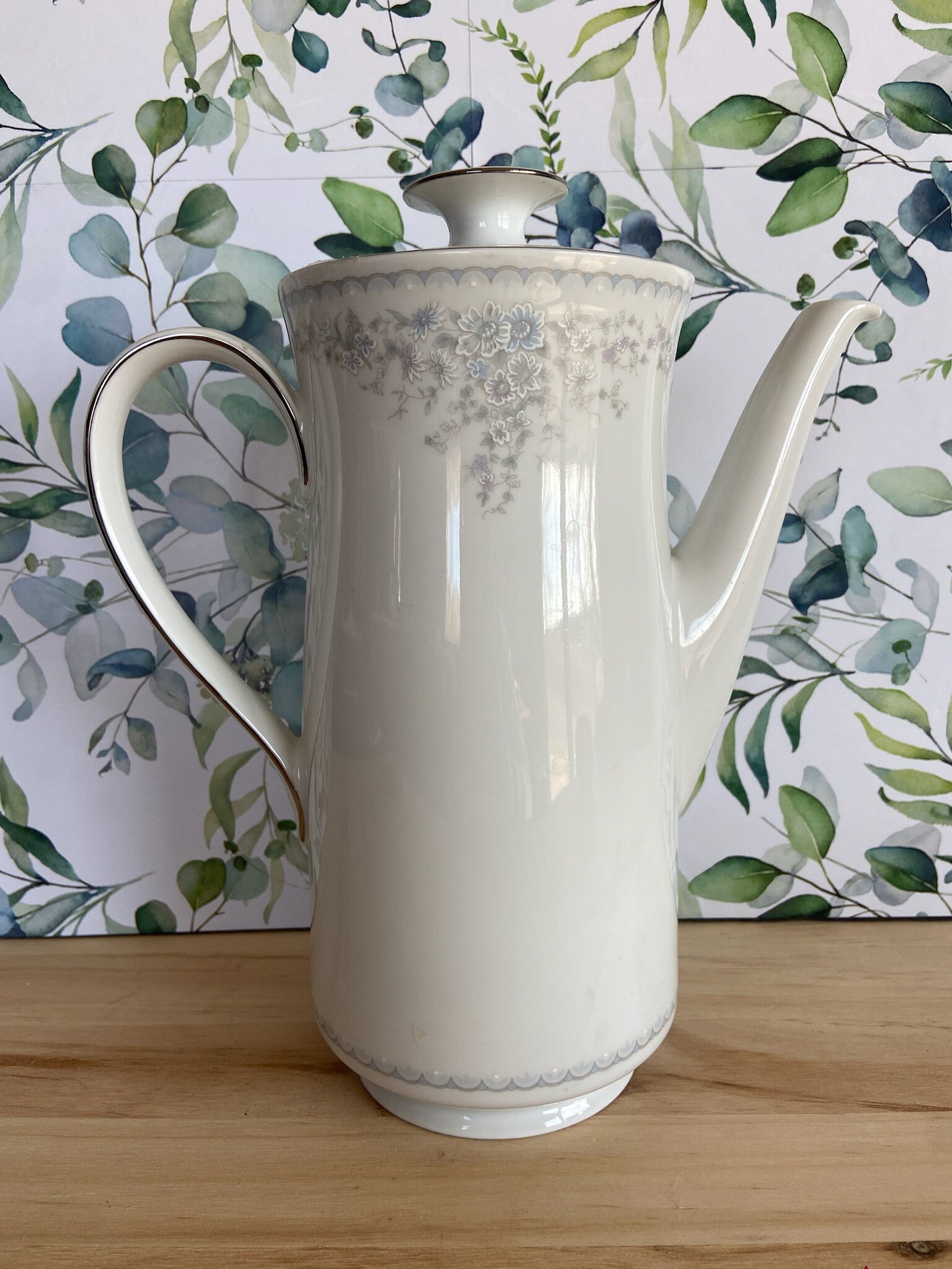 Vintage Johann Haviland Teapot Fine Bavarian China royal Lace Germany ...