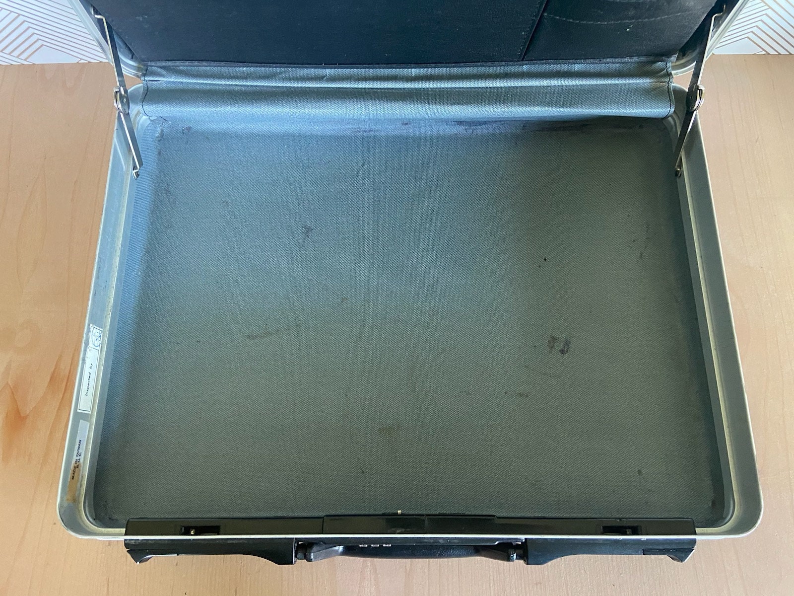 Vintage Echolac Black Hard Shell Combination Locking Briefcase ...