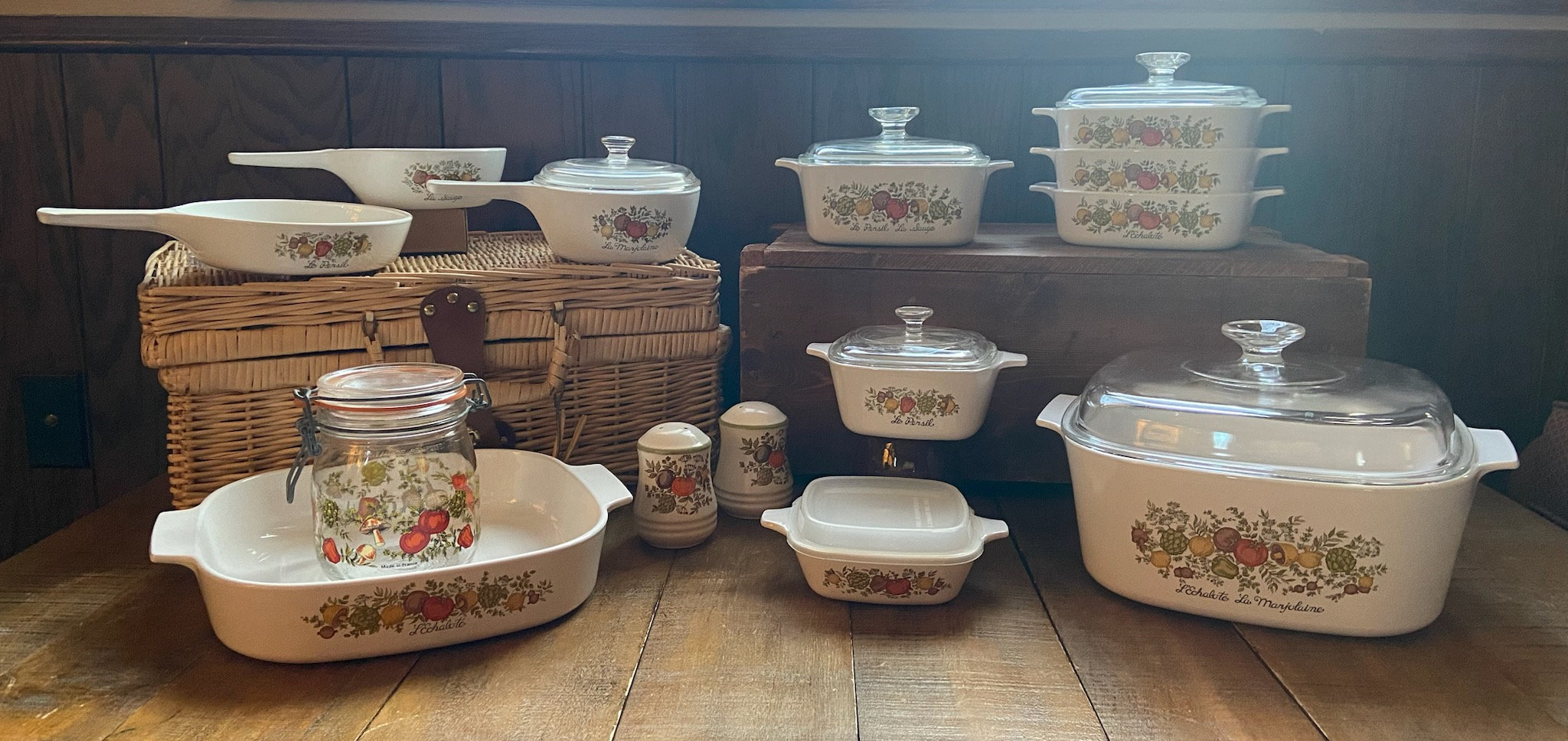 Vintage Corningware Spice of Life 20 Piece Set - Etsy