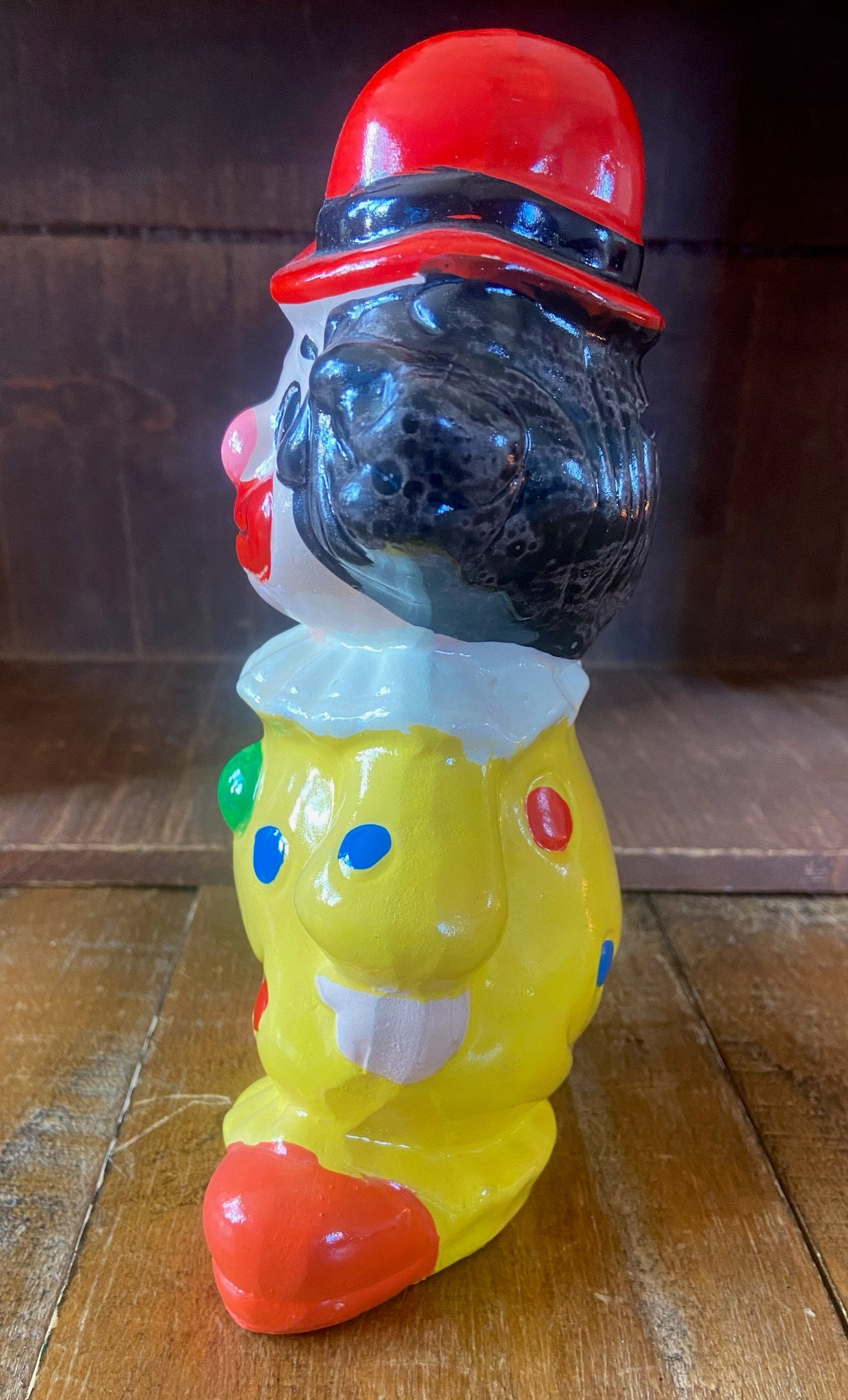 Vintage Clown Coin Piggy Bank - Etsy