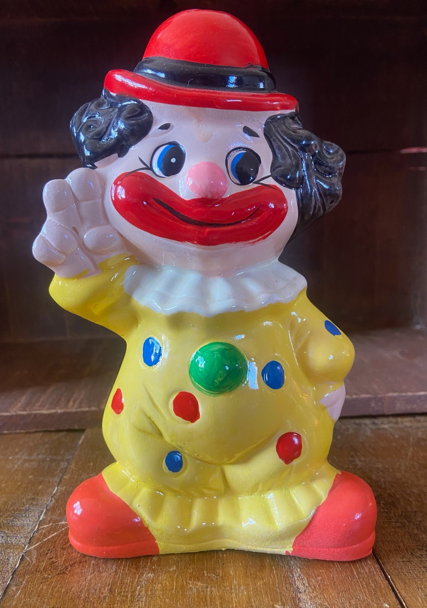 Vintage Clown Coin Piggy Bank - Etsy