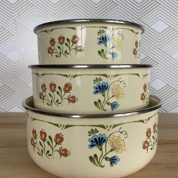 Enamelware Set - Etsy