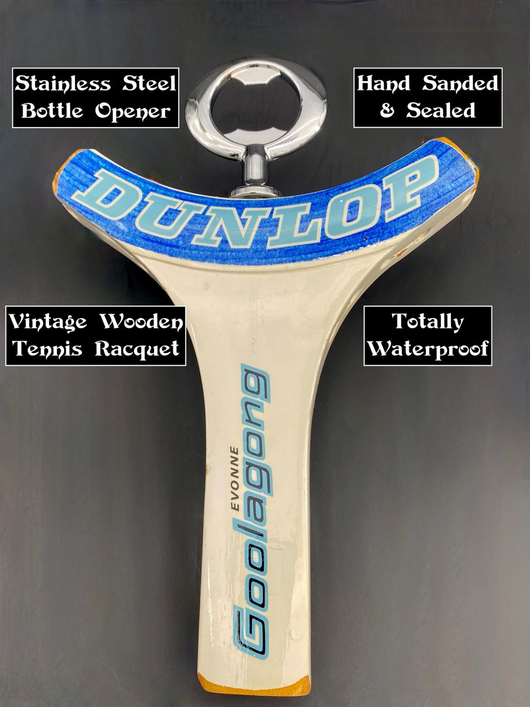 Evonne Goolagong Racquet - Authentic Collectible Vintage Tennis Racquet ...