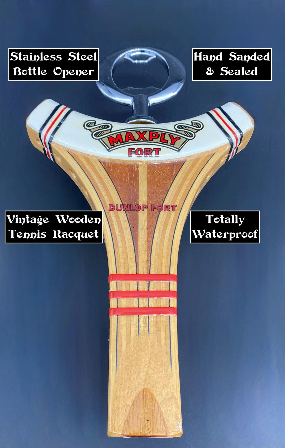 Dunlop Maxply Fort Racquet Authentic Collectible Vintage Tennis Racquet ...