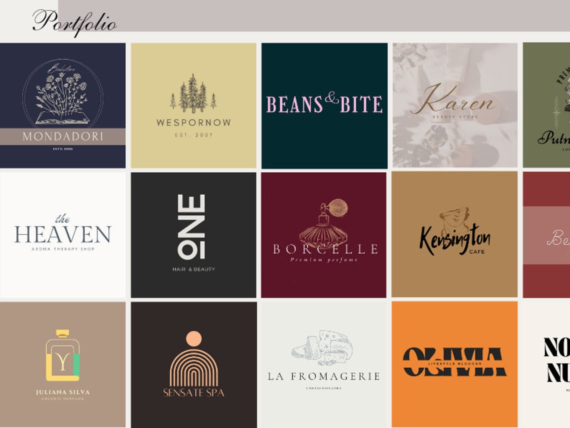 FULL BRAND PACKAGE | Starter Branding Kit | Branding Package | Full ...