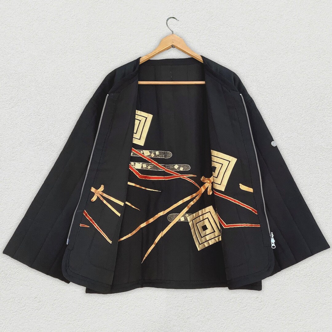 Reversible Japanese Jacket Made From Vintage Kimono - Etsy