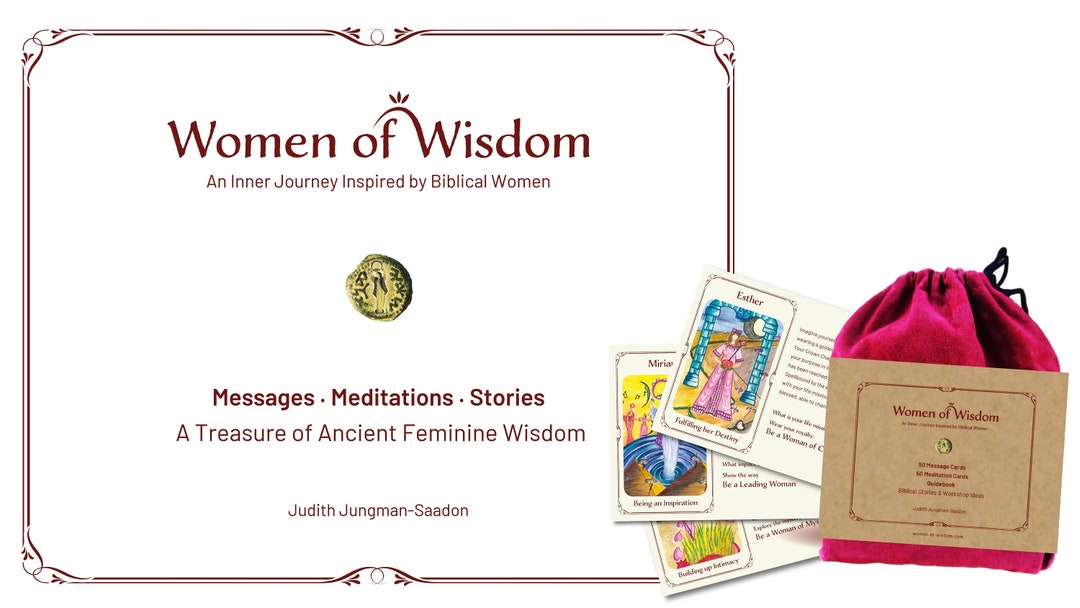 Women of Wisdom Message & Meditation Cards - Etsy