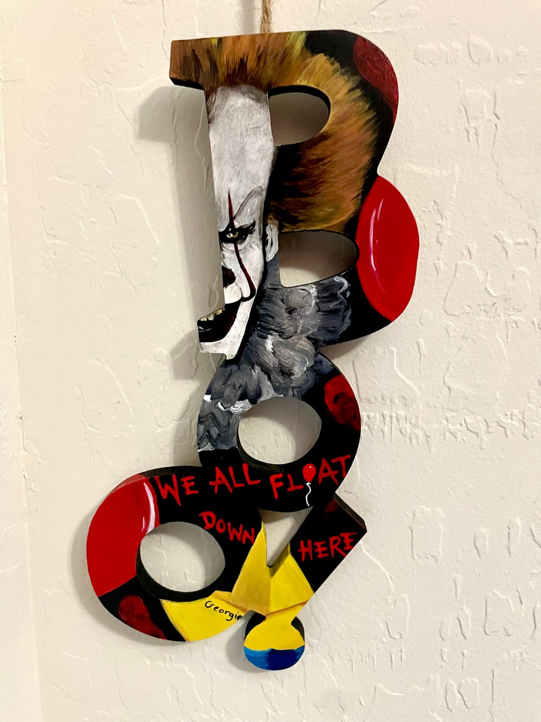 Pennywise Door Sign - Etsy