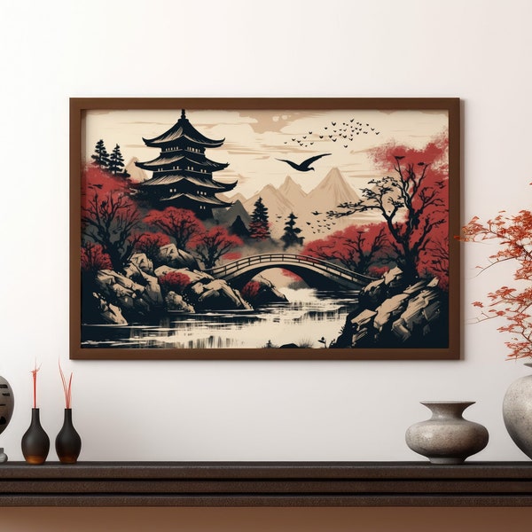 Asian Art Prints - Etsy